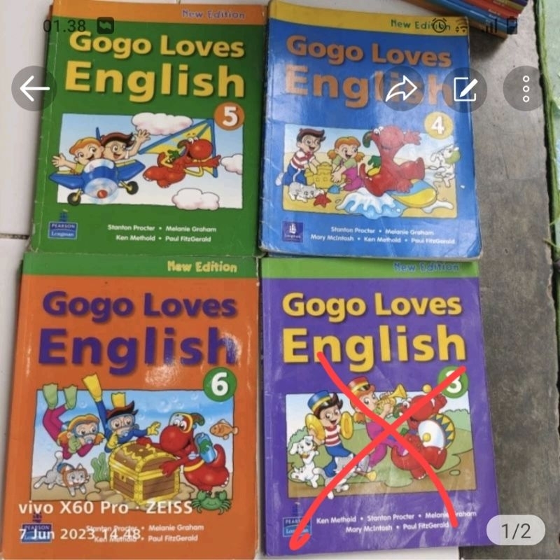 Jual BUKU GOGO LOVES ENGLISH STUDENT'S BOOK | Shopee Indonesia