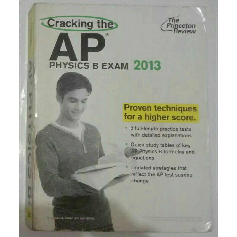 Jual CRACKING THE AP PHYSICS B EXAM 2013 BY STEVEN A. LEDUC AND JOHN ...