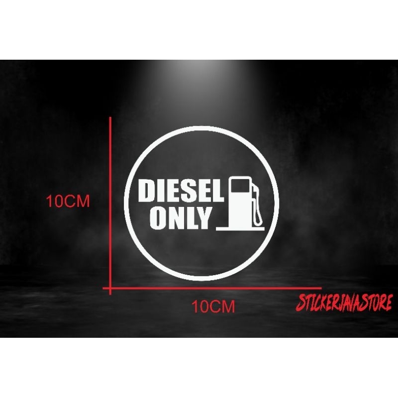 Jual STIKER MOBIL STIKER DIESEL ONLY | Shopee Indonesia
