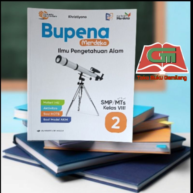 Jual BUKU BUPENA IPA ( ILMU PENGETAHUAN ALAM) SMP/MTS KELAS 8 KURIKULUM MERDEKA PENERBIT ...