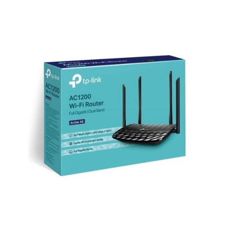 Jual TP-Link Archer A6 AC1200 Mesh Wi-fi Router | Shopee Indonesia