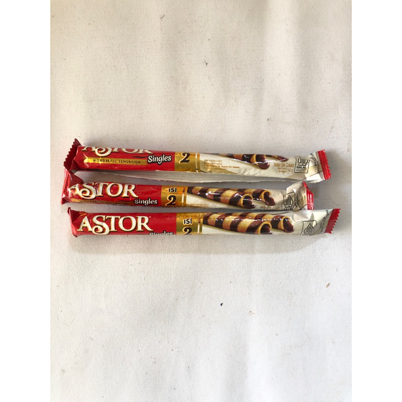 Jual Astor singles / wafer astor / wafer coklat astor | Shopee Indonesia