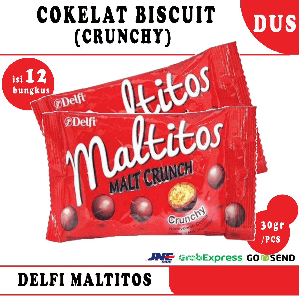 Jual Maltitos Chocolate Malt Crunchy 30gr (Karton) | Shopee Indonesia
