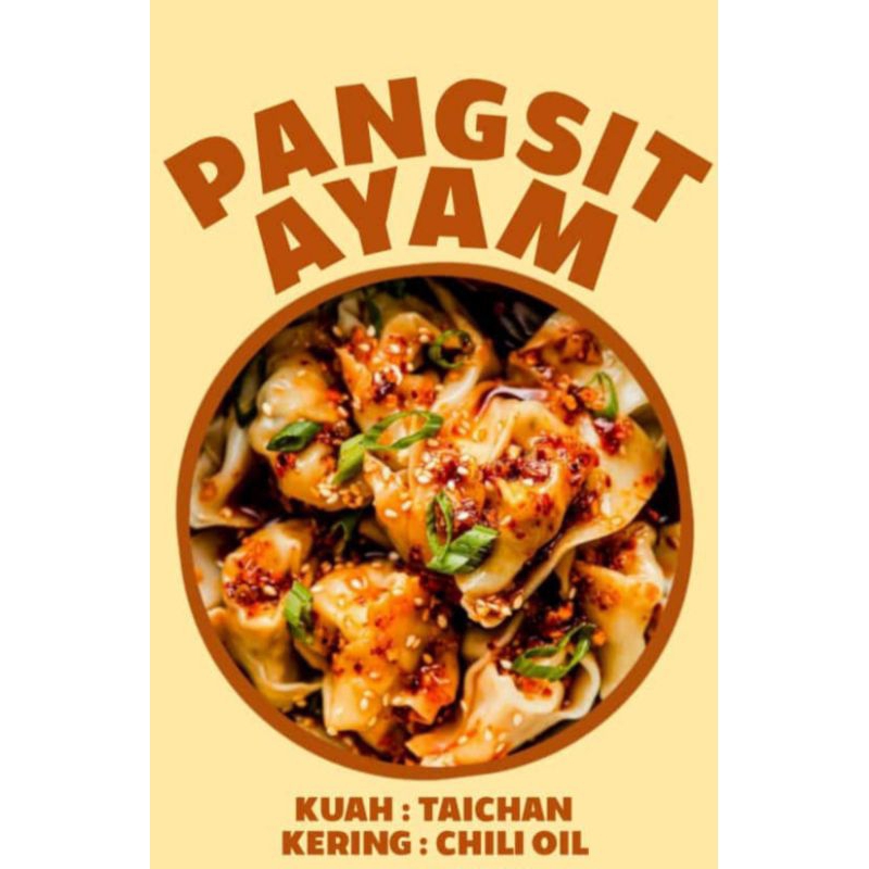 Jual Pangsit Ayam Kuah Taichan /Kering Chili Oil | Shopee Indonesia