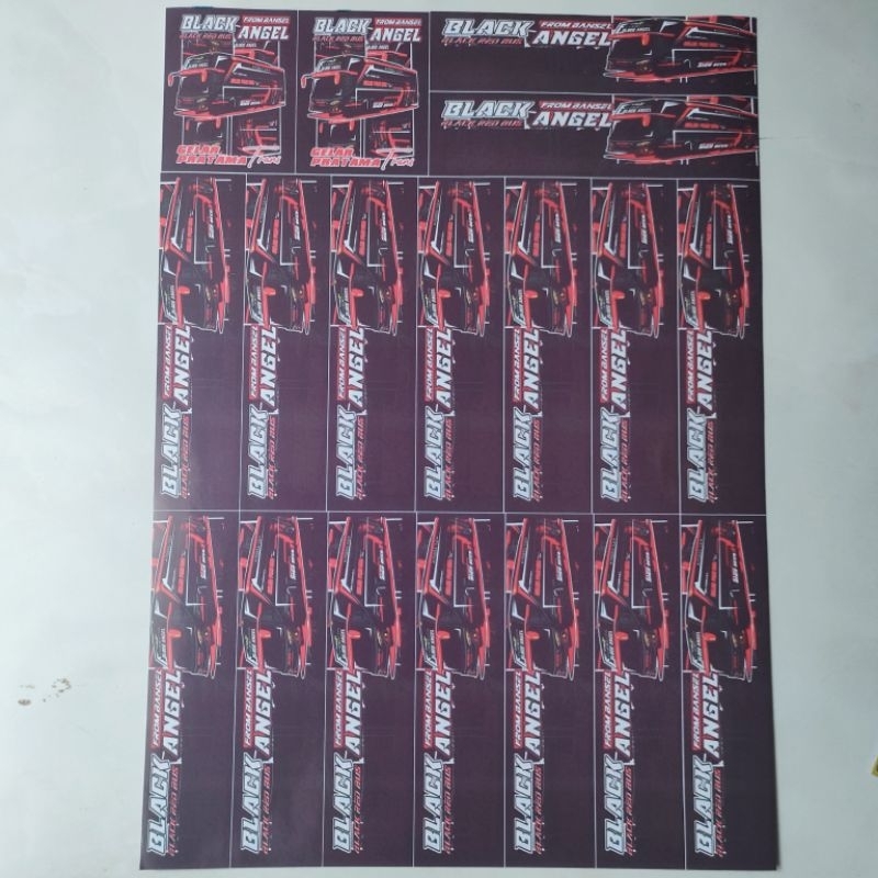Jual stiker bus basuri stiker viral tempelan sticker panjang stiker ...