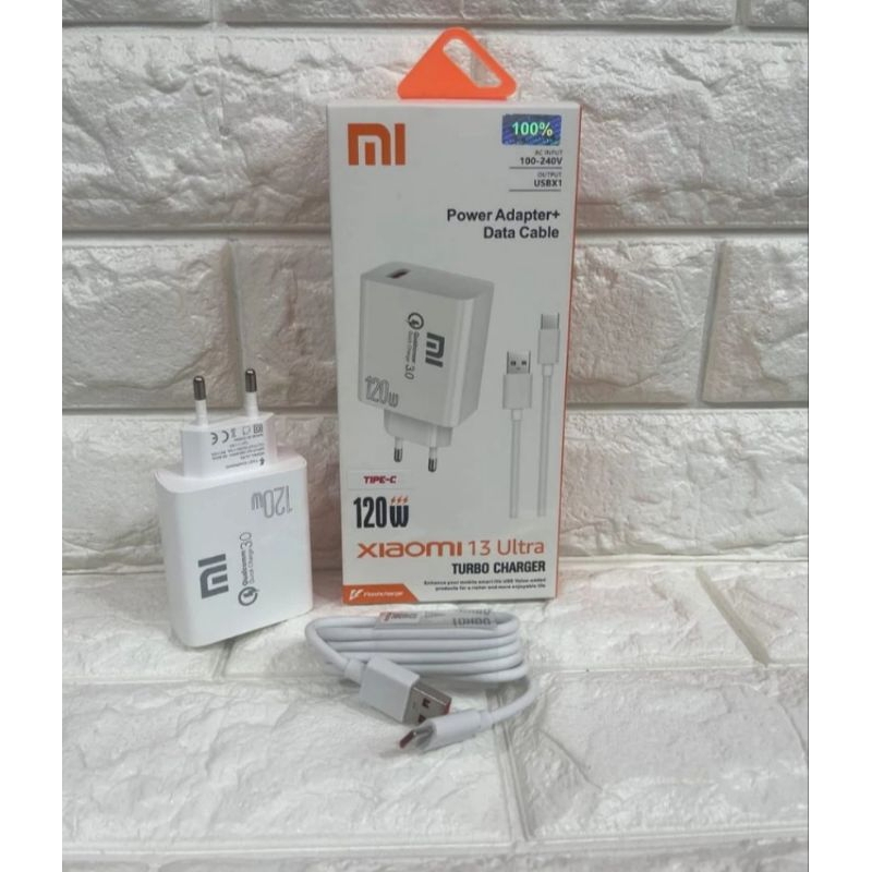 Jual Charger TC ORI 100% XiaoMi 13ultra 120W Colokan Micro / Type-C ...