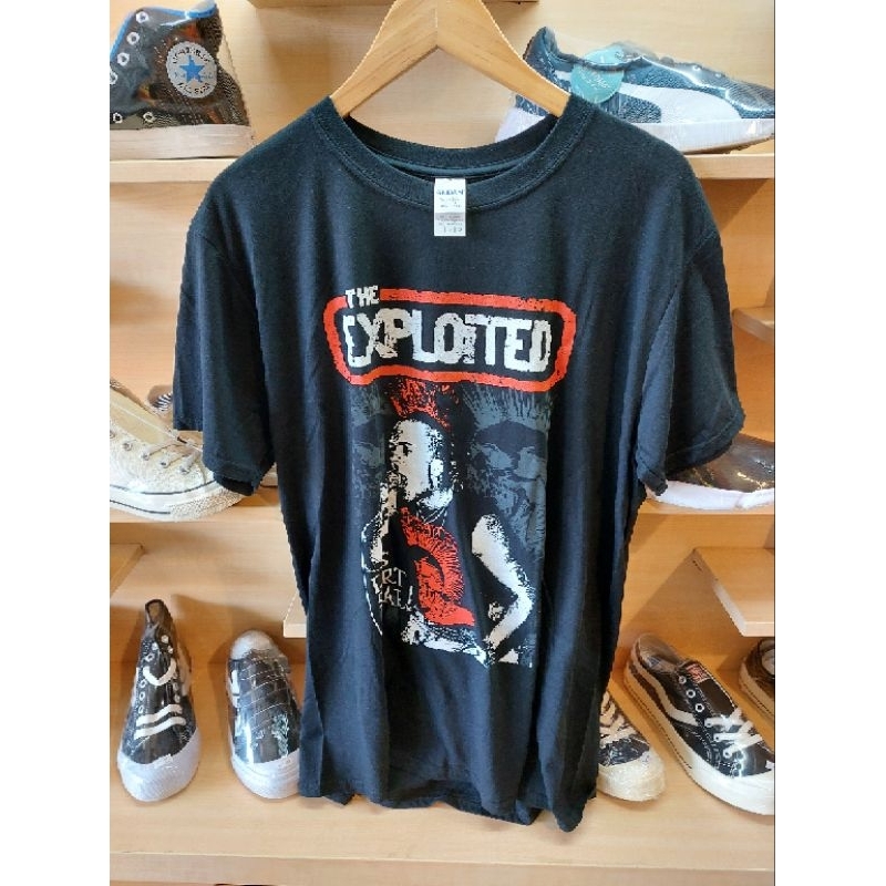 Jual Tshirt kaos merchandise official The Exploited band original size ...