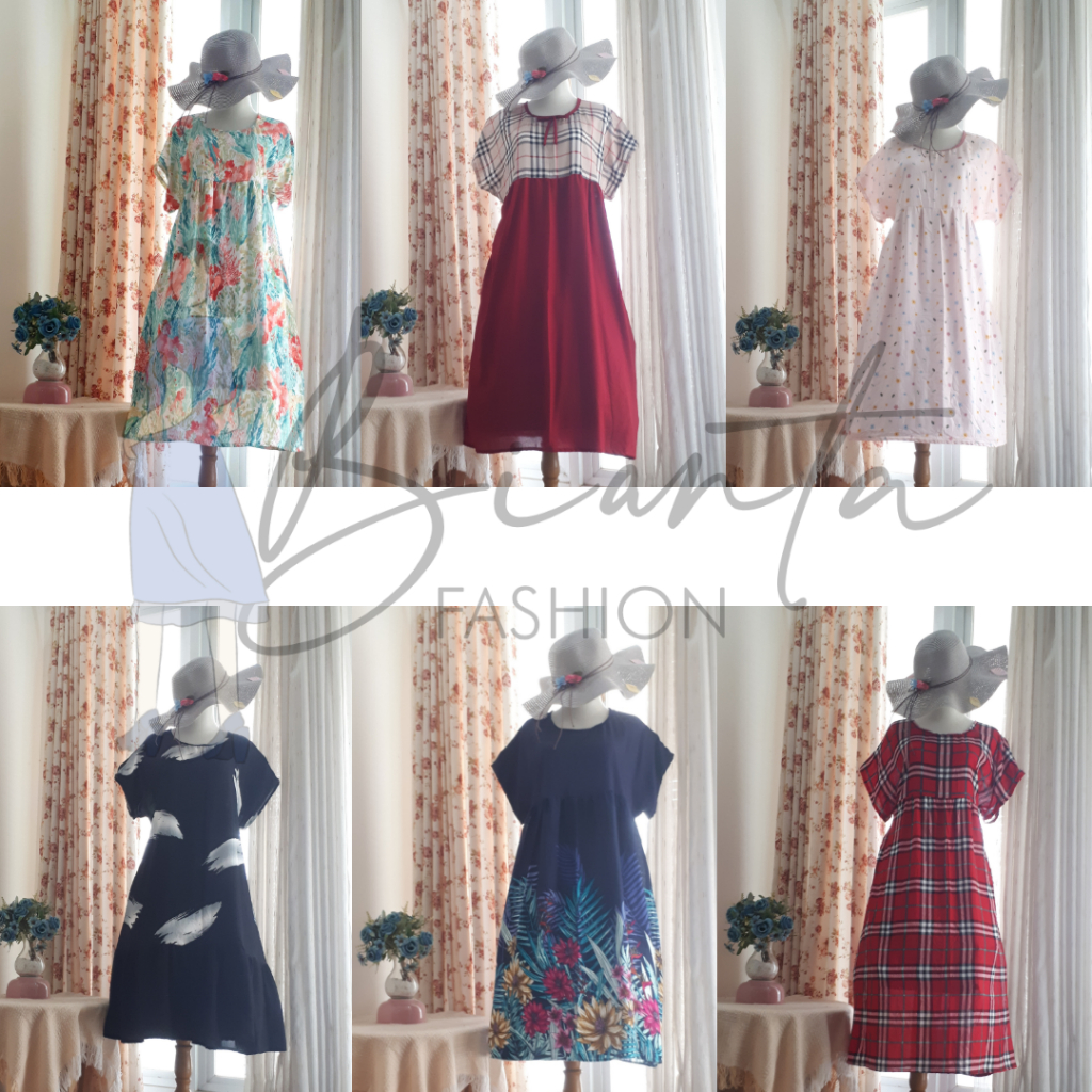 Jual HOMEDRESS / DRESS / DASTER || ENN STYLE | Shopee Indonesia