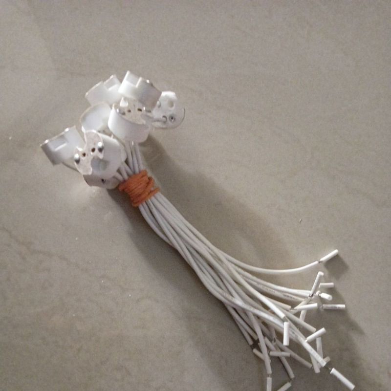 Jual Soket Halogen socket fitting lampu bulat halogen mangkok kacang ...