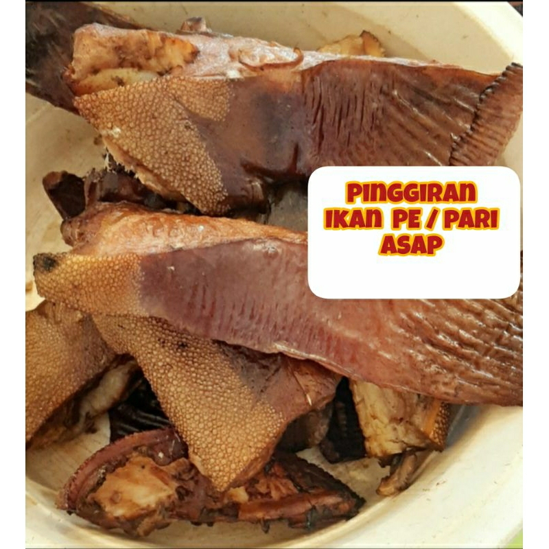 Jual PINGGIRAN IKAN PARI ASAP 500gr | Shopee Indonesia