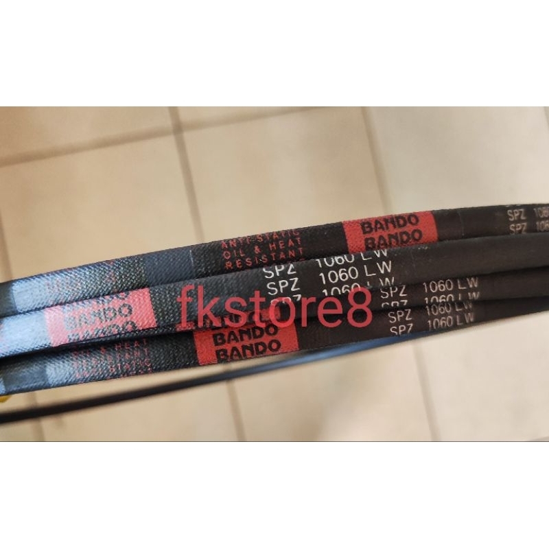 Jual V Belt Van Belt Bando SPZ 1060 LW / Bando SPZ1060 LW | Shopee Indonesia