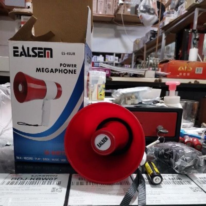 Jual toa pengeras suara megaphone ealsem ES-45UR 30 watt | Shopee Indonesia