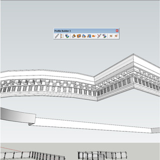 Jual Assembly Custom Profile Builder - List Plafond (Classic) Sketchup ...