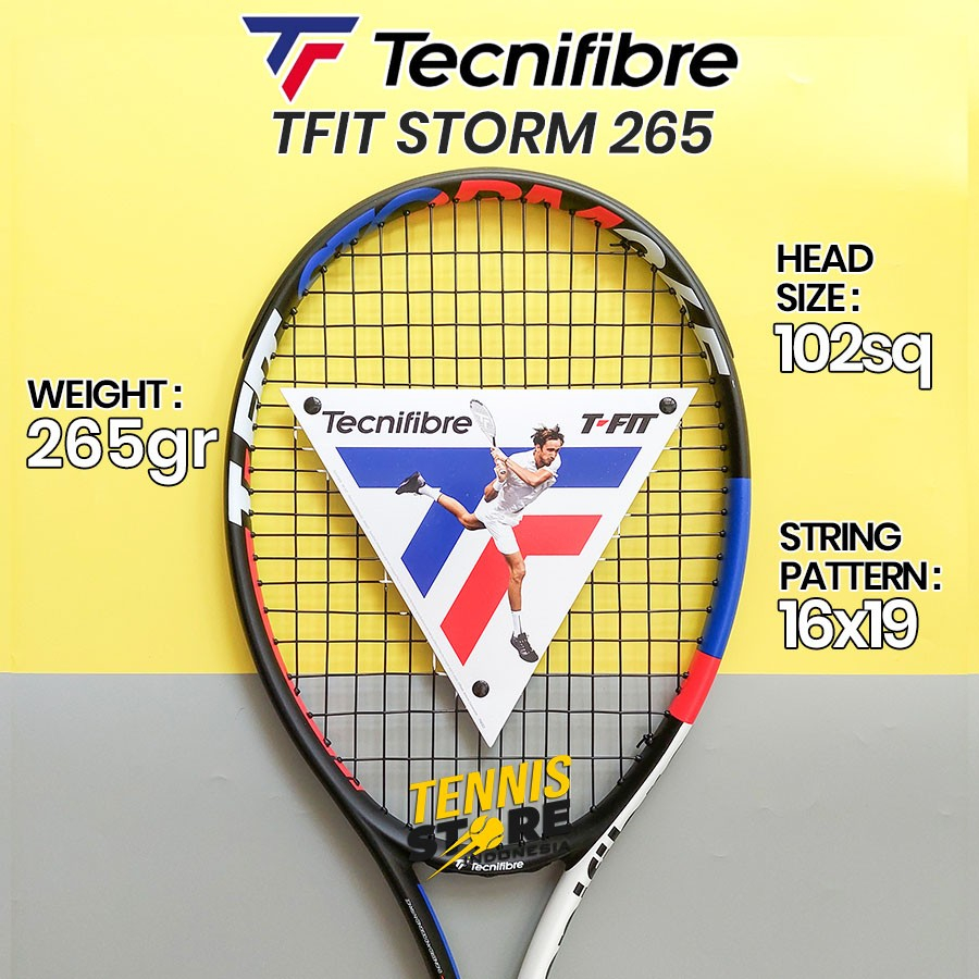 Jual Tecnifibre TFIT STORM 265 Racket / Beginner | Shopee Indonesia