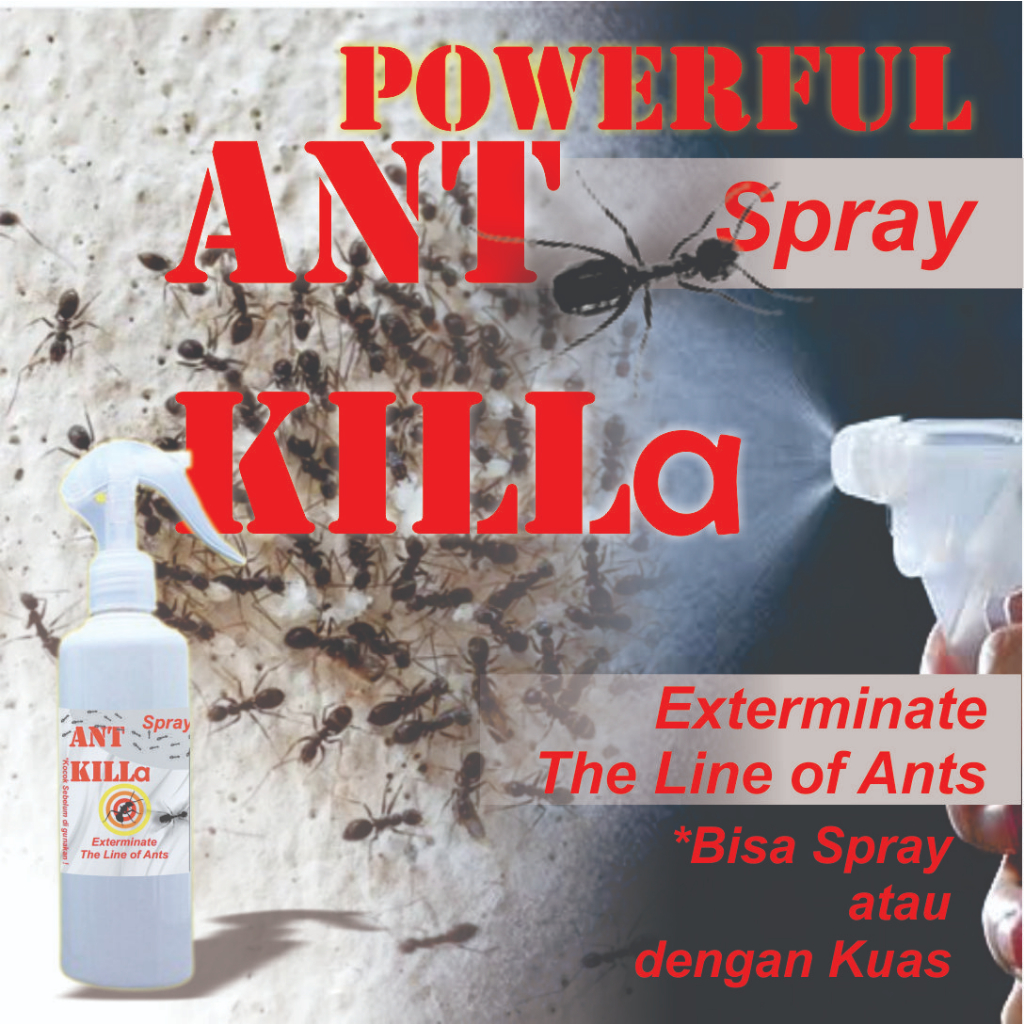 Jual Racun Semut Ampuh Spray ANT KILLa Anti Semua Pengusir Usir Basmi ...