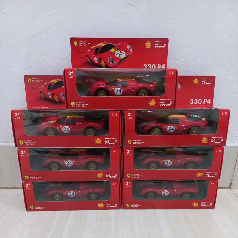 Jual SHELL DIECAST FERRARI 330 P4 (MISB) LIMITED EDITION | Shopee Indonesia
