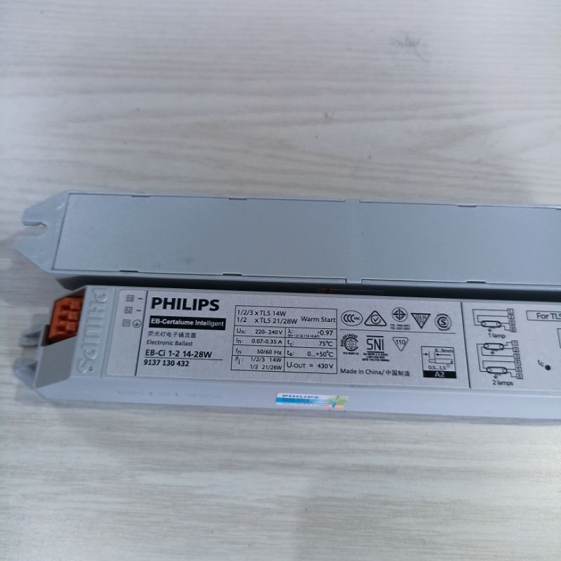 Jual Ballast Trafo elektronik EB Ci 228 Lampu T5 2x28w Philips | Shopee ...