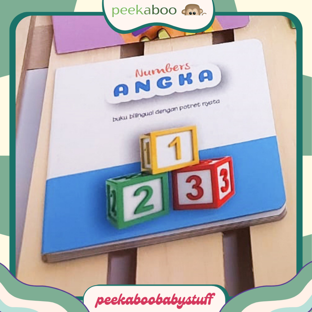Jual BOARD BOOK (BB) - TEMA ANGKA || BUKU MINI BAYI ANAK MAINAN EDUKASI ...