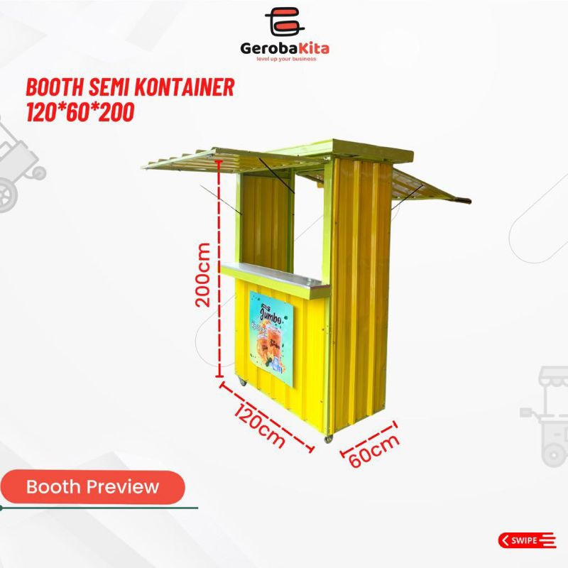 Jual Booth semi Container | Shopee Indonesia Jual Booth semi Container | Shopee Indonesia