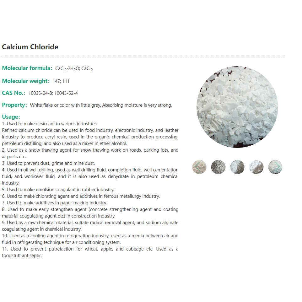 Jual calcium chlloride flake 74%,cacl2,1kg,pegolahan limbah,bahan baku ...