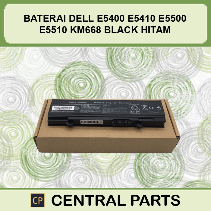Jual Baterai Dell Latitude E5510 E5400 E5410 E5500 HITAM | Shopee Indonesia