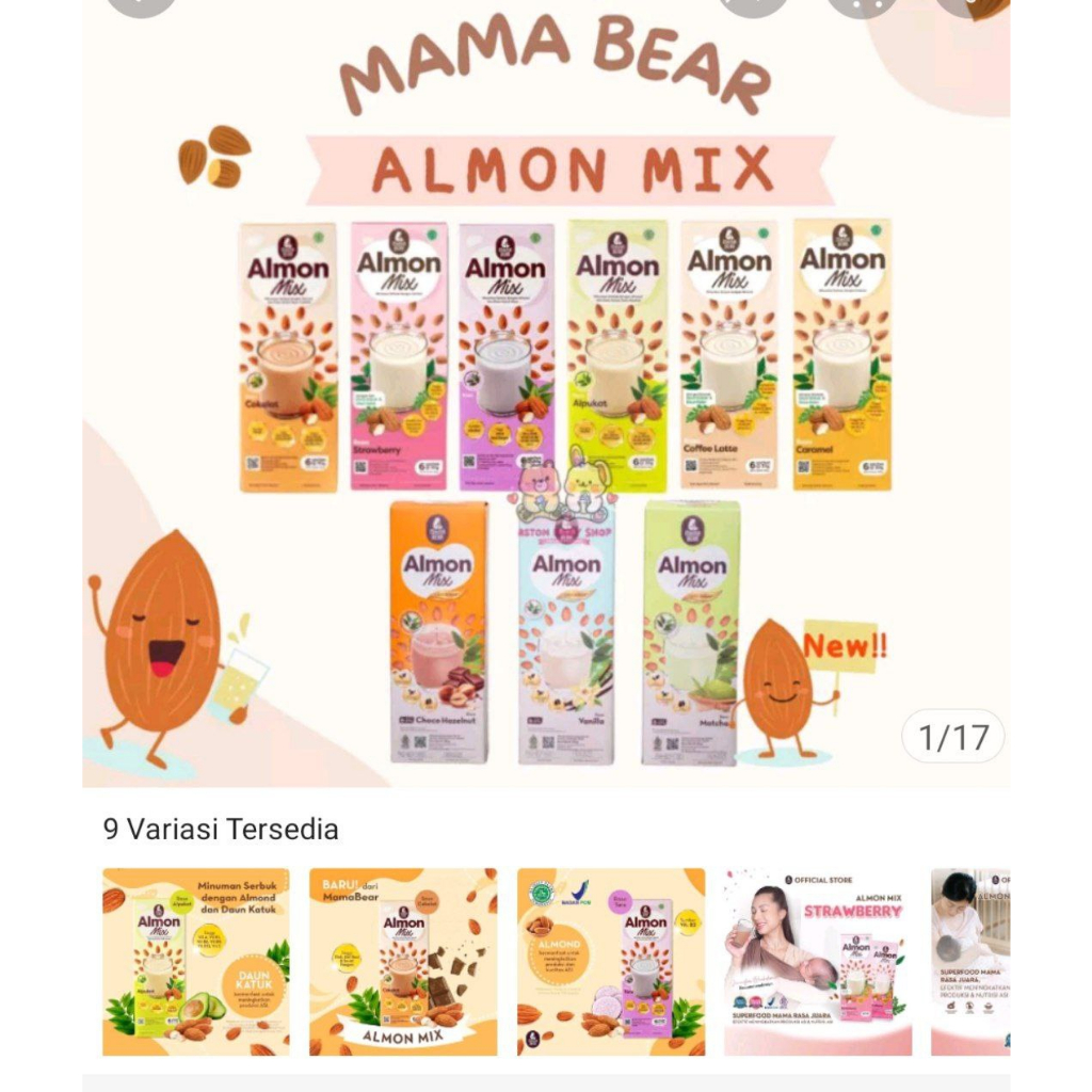 Jual Almon mix mamabear | Shopee Indonesia