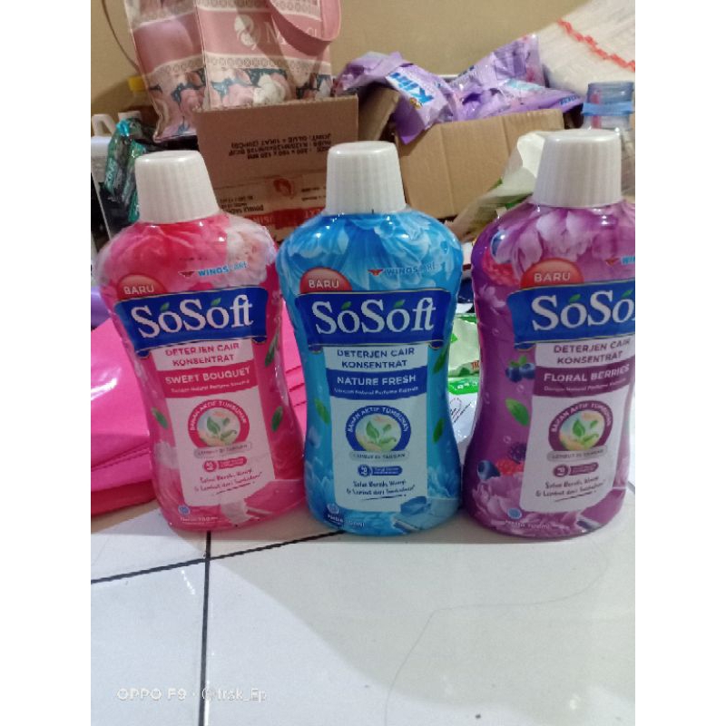 Jual so soft liquid 700ml | Shopee Indonesia