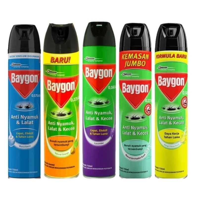 Jual Baygon Spray 600ml | Shopee Indonesia