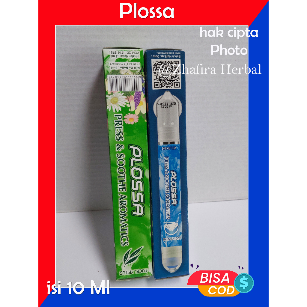 Jual Plossa minyak angin aromatherapy 10ml | Shopee Indonesia