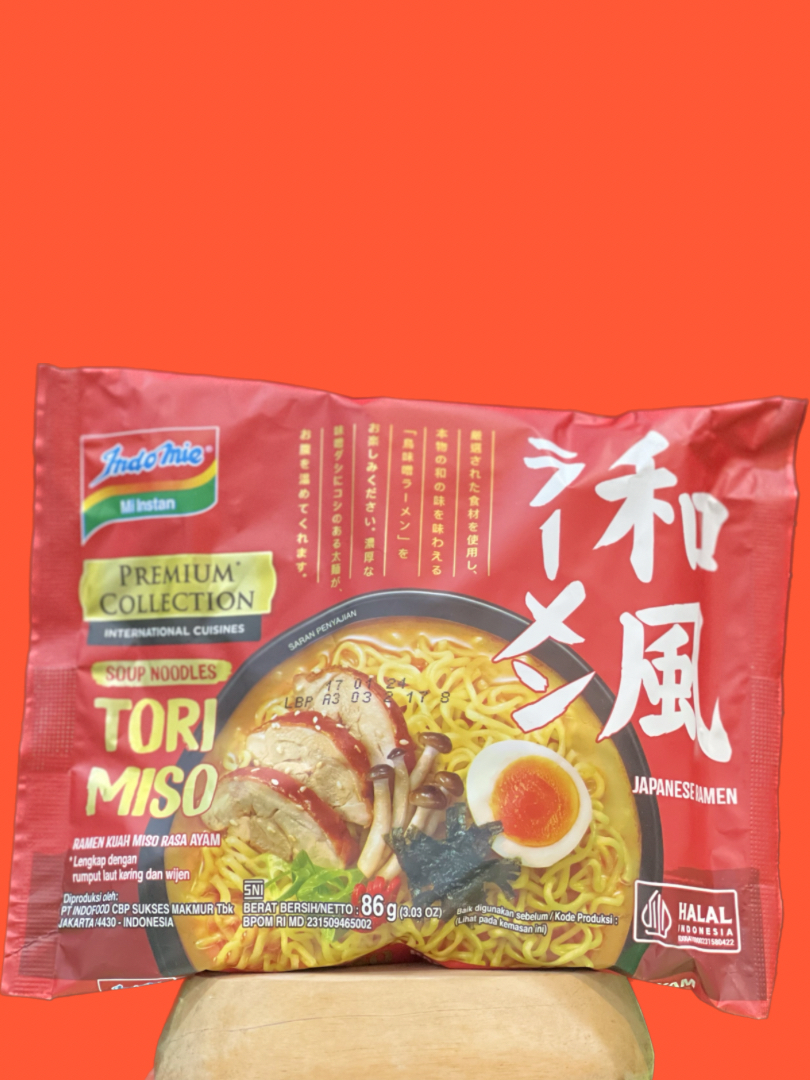Jual Indomie Mie Instant Premium Japanese Tori Miso Ramen Pack 86g - Go ...