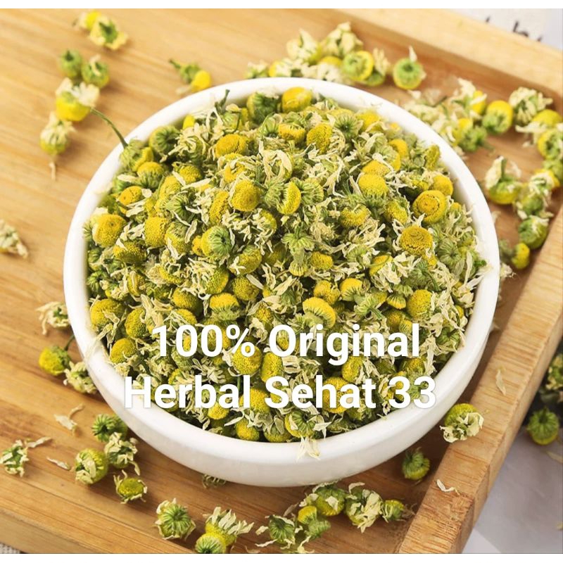 Jual chamomile tea / teh kamomil bulk size 25gr / dried chamomile ...