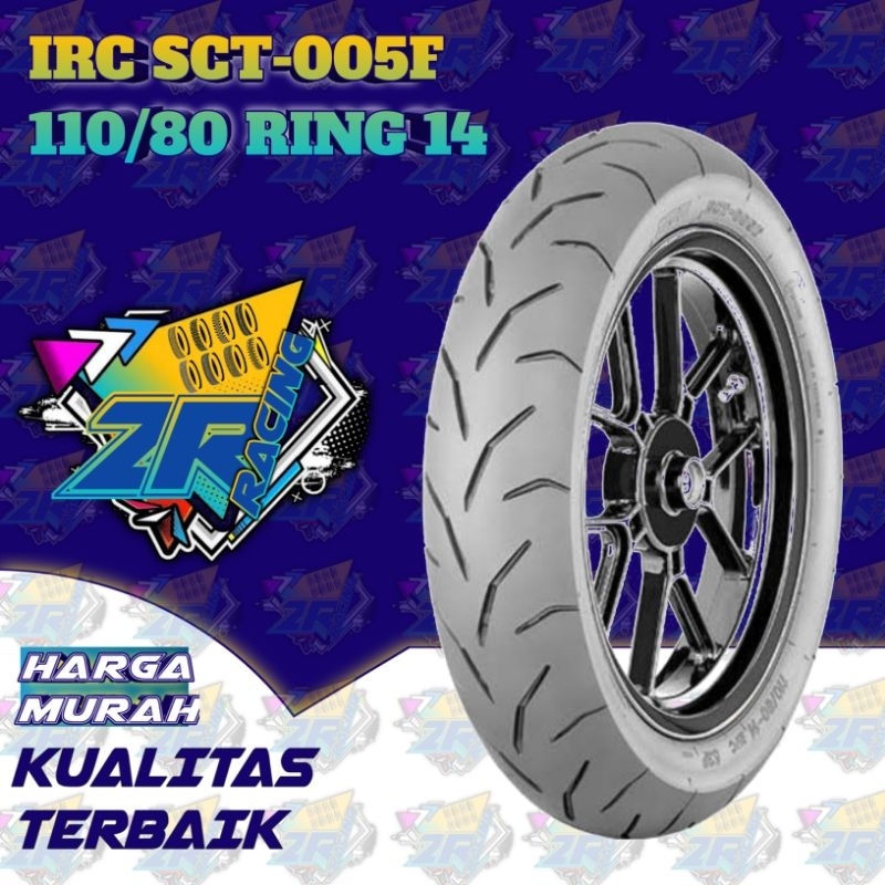 Jual BAN COPOTAN IRC SCT-005F UK. 110/80 RING 14 TUBELESS MOTOR PCX ...