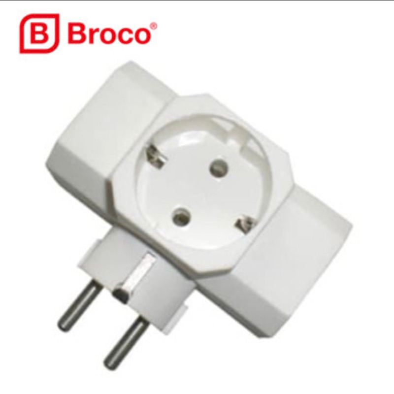 Jual BROCO T Steker arde putih art 13830 | Shopee Indonesia