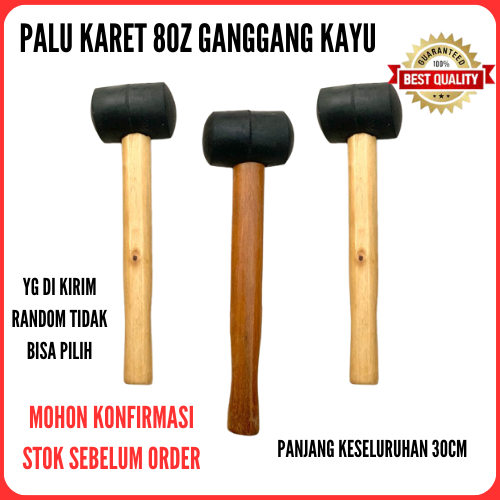 Jual Palu Karet 80Z Ganggang Kayu, Palu Lantai /Keramik | Shopee Indonesia