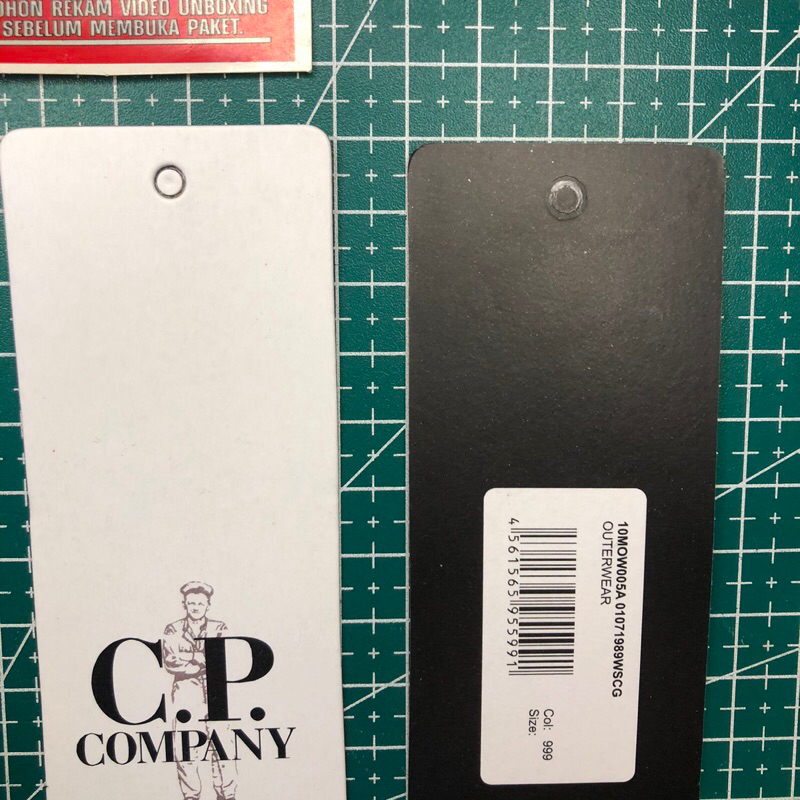 Jual CPC HANGTAG BARCODE SUPER PREMIUM CO 1X DI KIRIM 600PCS | Shopee ...