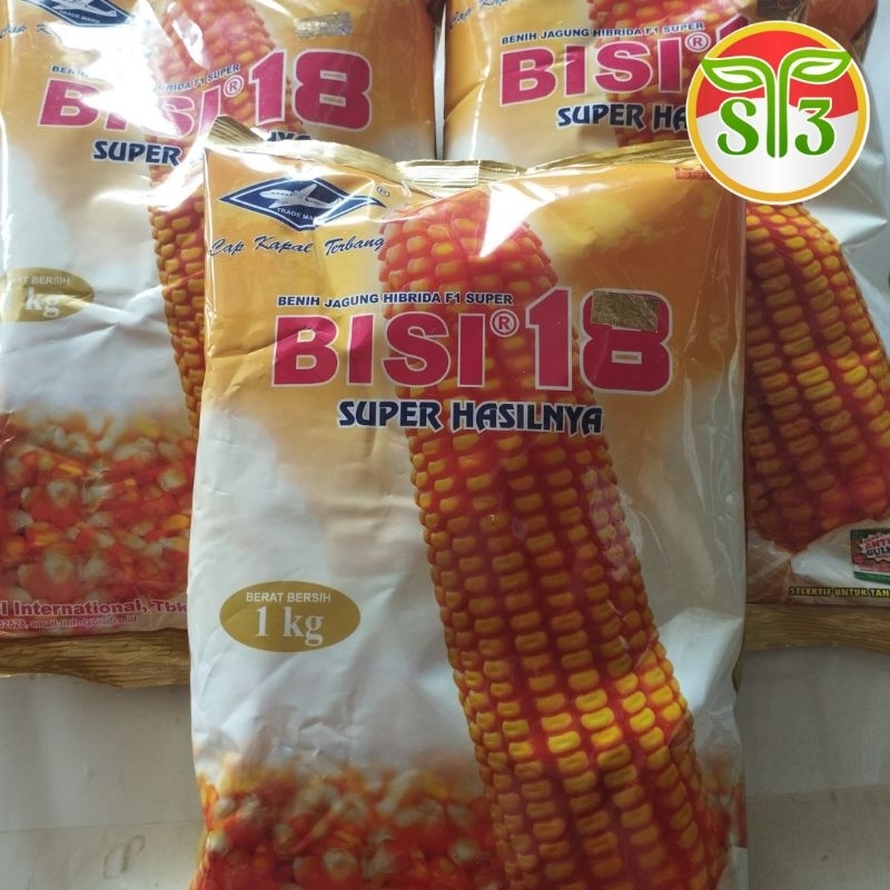 Jual BISI 18 BENIH JAGUNG HIBRIDA F1 KEMASAN 1 KG, exp 12/8/2024 ...
