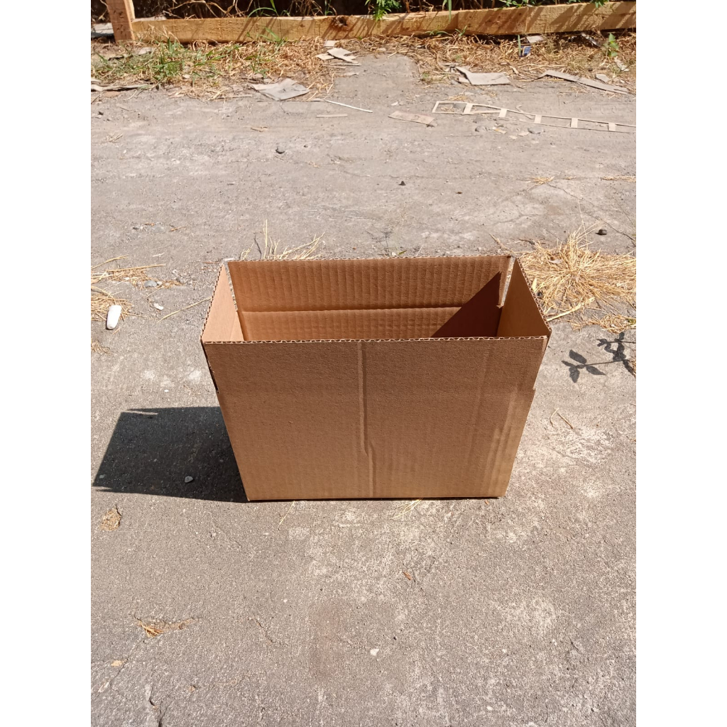 Jual Kardus 22x9x13 Box kotak Polos packaging kardus model A1 | Shopee ...
