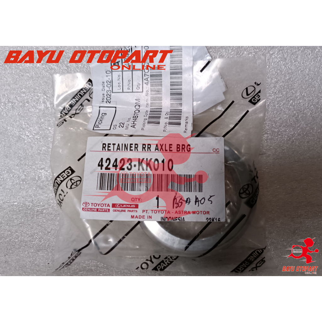 Jual KUNUS LAHAR RODA BELAKANG TOYOTA FORTUNER,HILUX 42423-KK010 ...