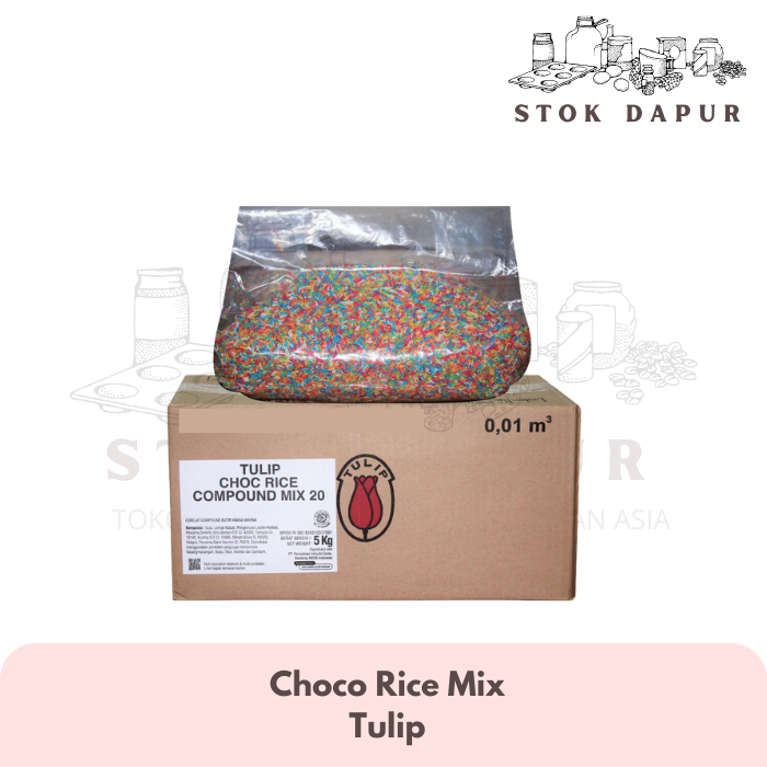 Jual Tulip Meses Rainbow MIX / Chocorice MIX Meises Choco Rice Mix ...