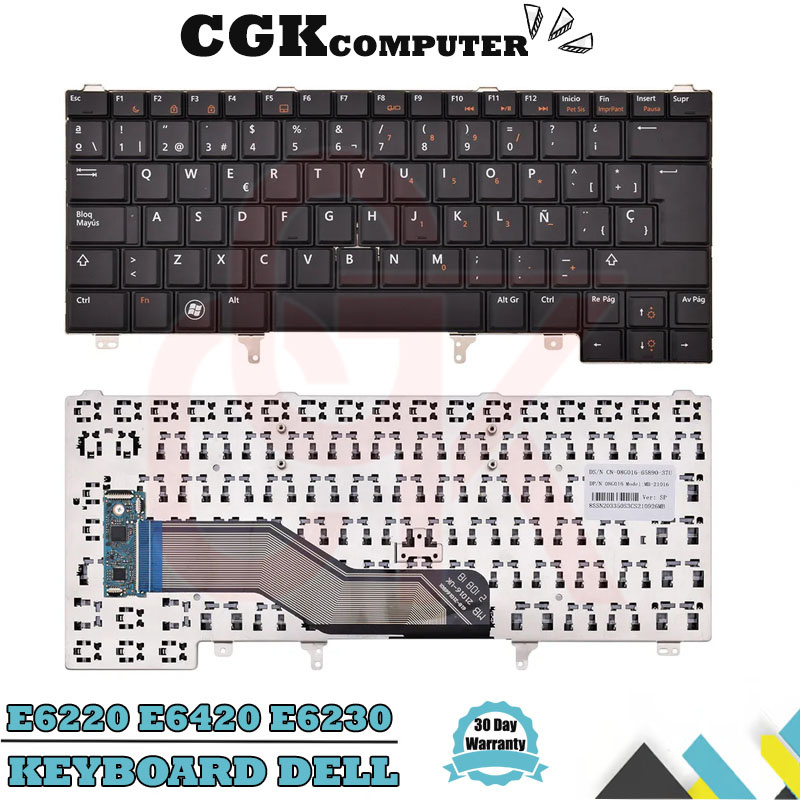 Jual Keyboard Laptop Dell Latitude E5420 E6220 E6320 E6420 | Shopee ...