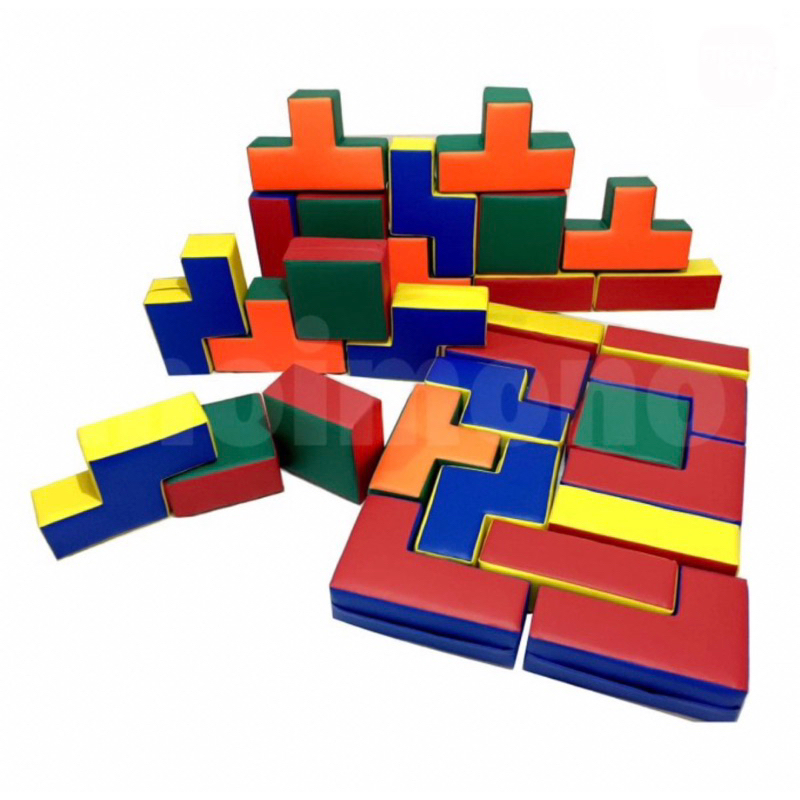 Jual FREE MANDI BOLA BONUS SOFTPLAY BLOCK BRICK TETRISS PUZZLE JUMBO ...