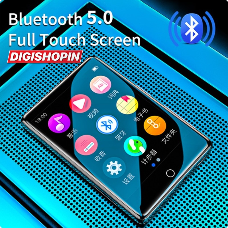 Jual MP4 Player Bluetooth 5.0 FM Radio Recorder Mp3 Player | Shopee ...