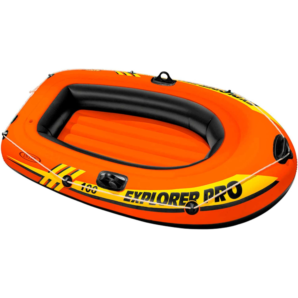 Jual Intex Rubber Boat Explorer Pro 100 Boating Rekreasi Bermain Kapal ...