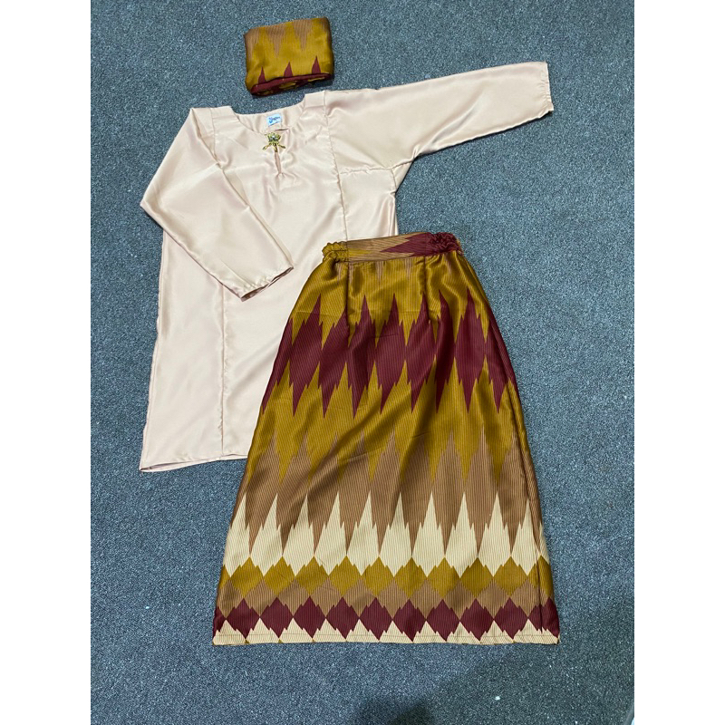 Jual Baju Adat / Baju Kurung Basiba Anak TK dan SD Khas Minang Padang ...