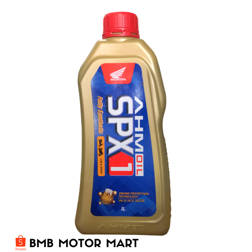 Jual OLI SPX 1L 10W-30 API SL FULLy SYNTHETIC AHM | Shopee Indonesia