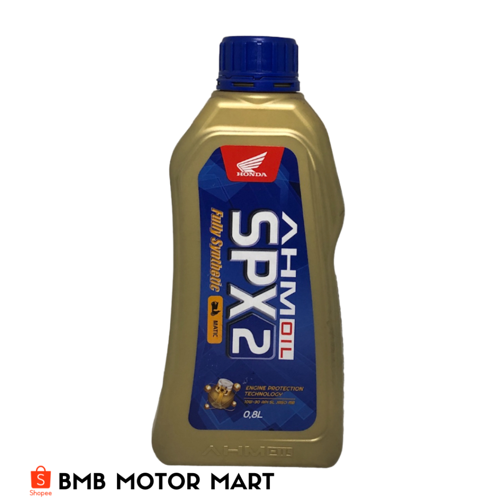 Jual OLI SPX2 0,8L 10W-30 API SL FULLY SYNTHETIC AHM | Shopee Indonesia