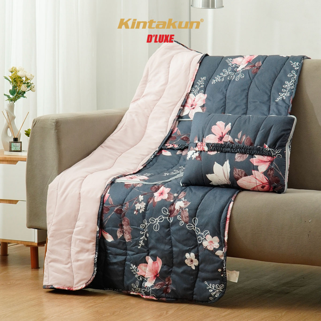 Jual Kintakun Bantal Selimut Balmut Mini Selimut Travel Lembut Blanket ...