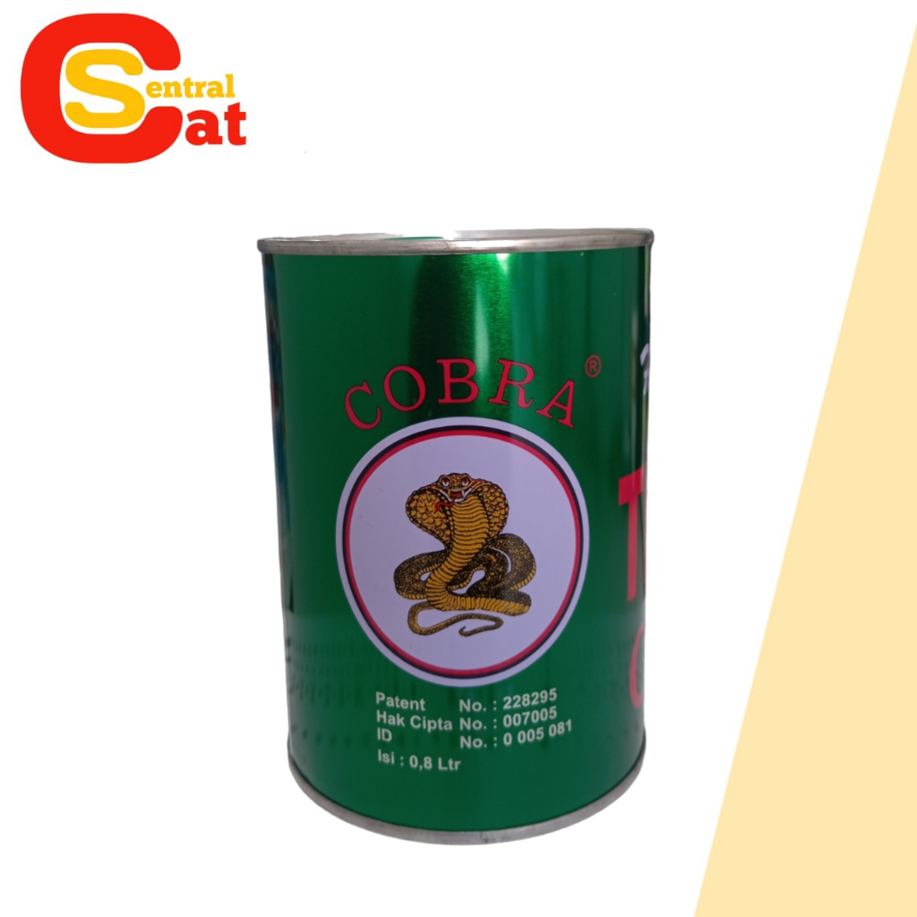 Jual Thinner Cobra Hijau | Ukuran : 1 L | Shopee Indonesia