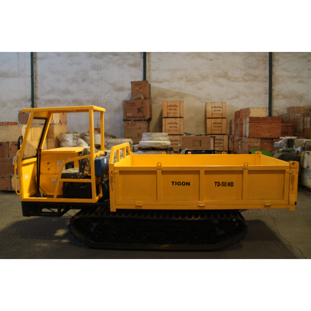 Jual Tigon Mini dumper / Alat Sawit Crawler Kap 5 ton TD-50 HD Original ...