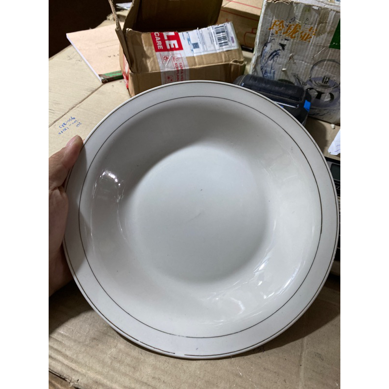 Jual ECER ANKA PIRING MANGKOK MANGKUK MAKAN BATIK 1 Pcs PIRING MAKAN ...